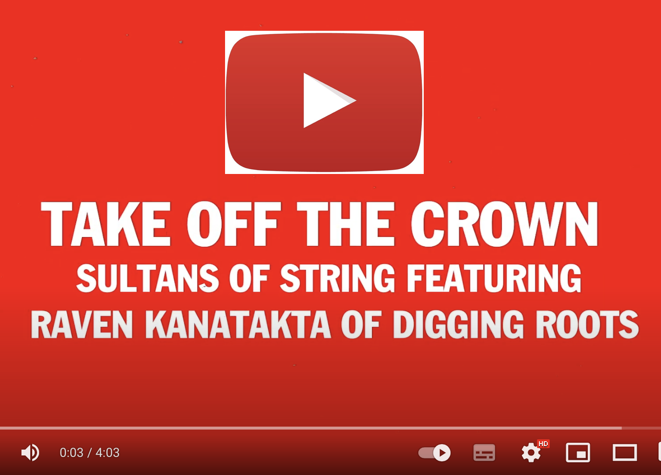 Sultans of String » Walking Through the Fire – Indigenous Collaborations