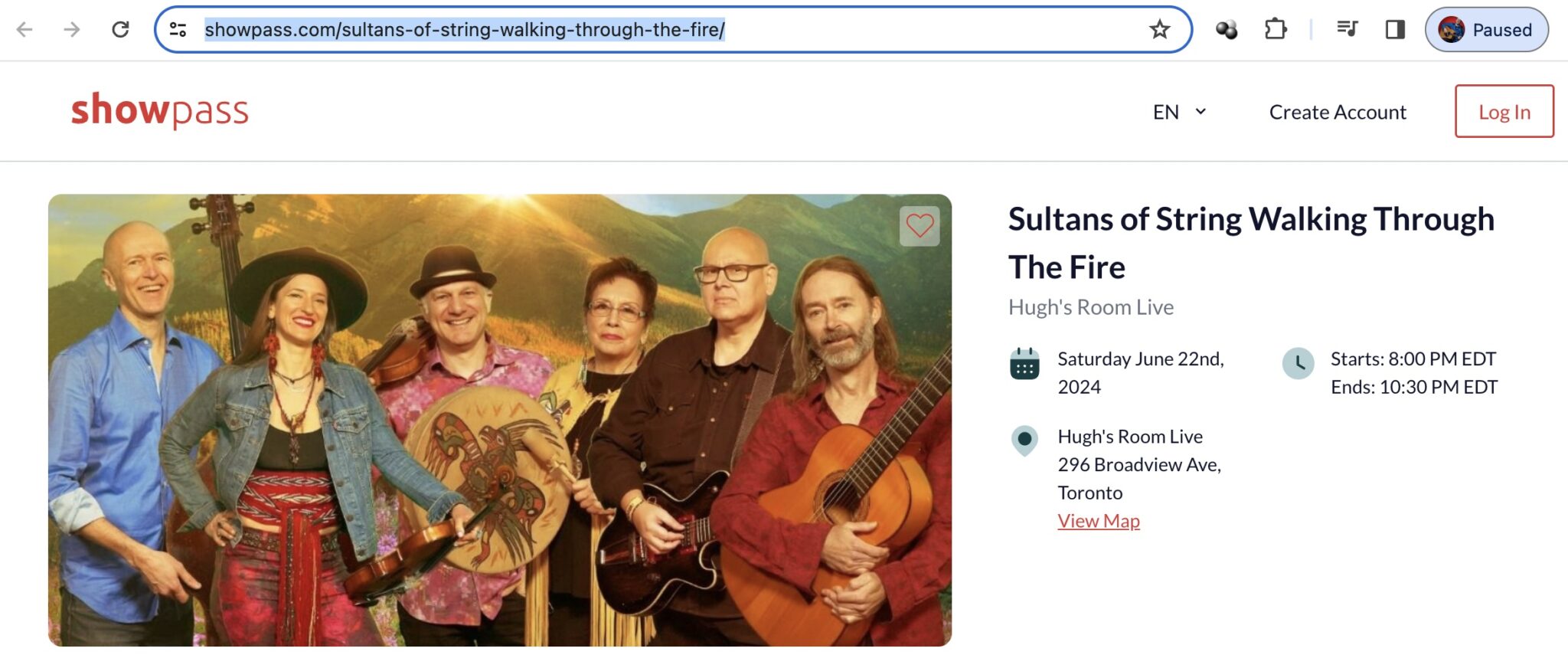 Sultans of String » Walking Through the Fire – Indigenous Collaborations