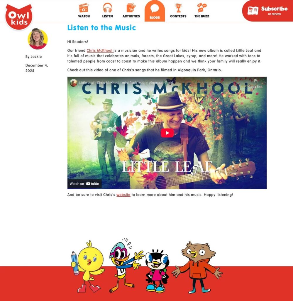 Shows in Ottawa, London, Newmarket, Toronto, Windsor, and KIDS at the ...